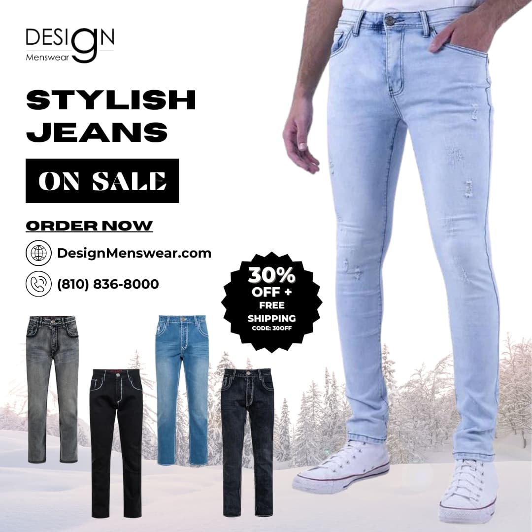 Save 30% on Jeans – DESIGN MENSWEAR