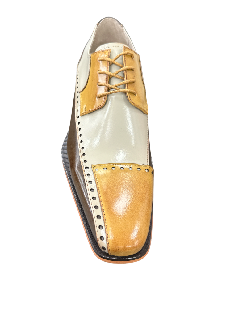 Stacy Adams Plaza Multi Color Olive Men's Lace-Up Dress Shoes Oxford C ...